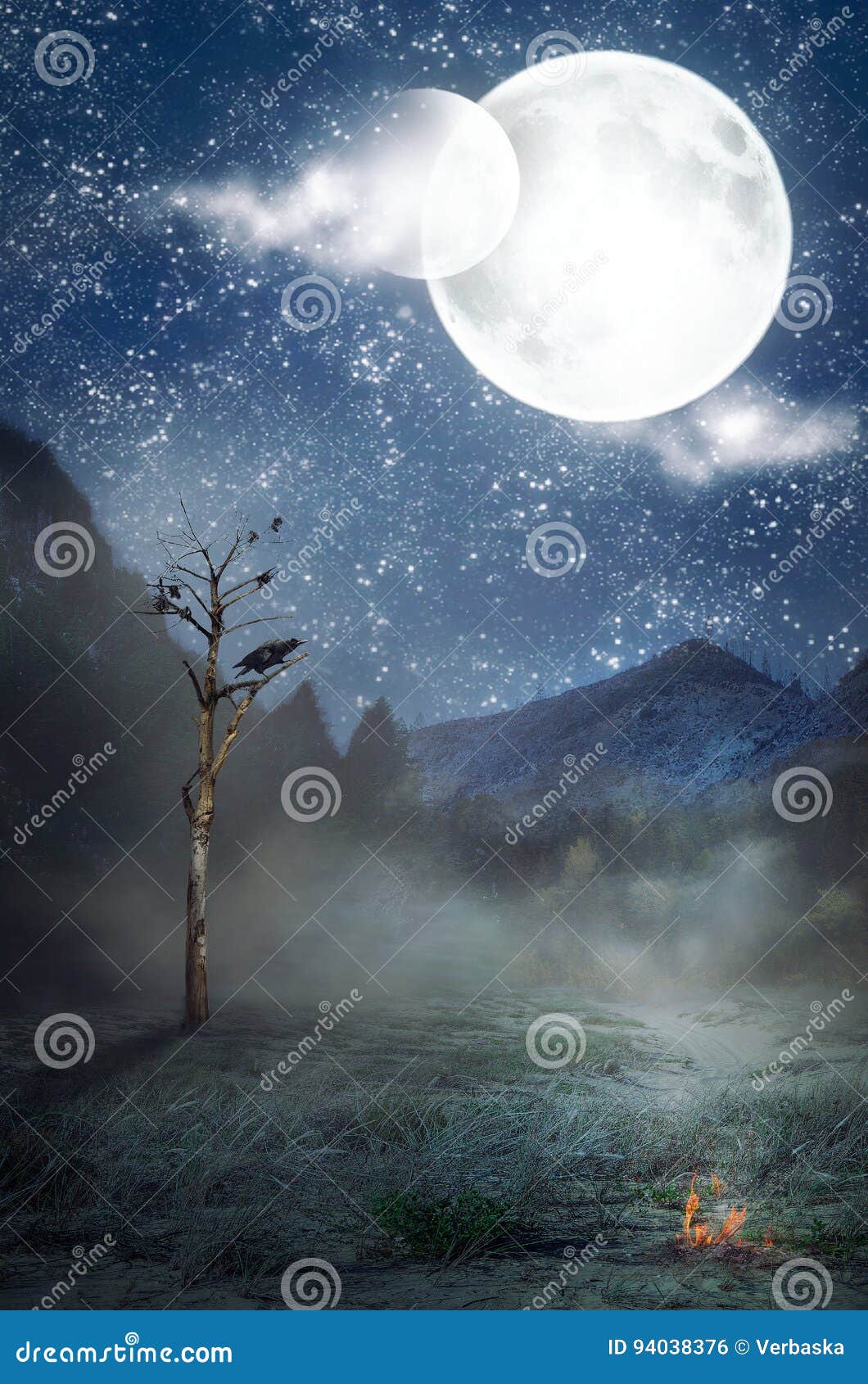 Land Art Of Two Moons