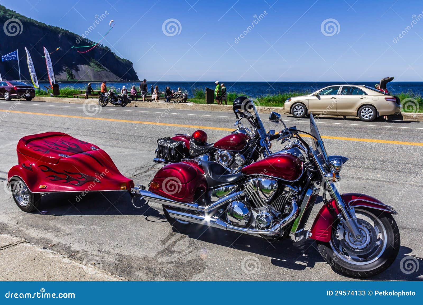 Two Motorcycles editorial stock photo. Image of road - 29574133