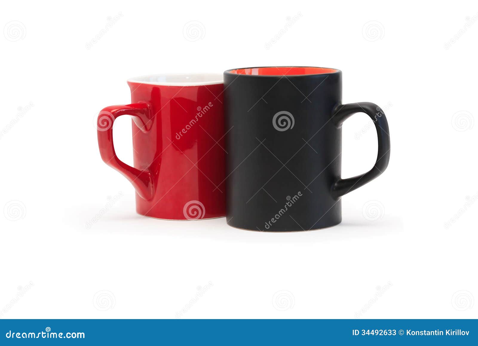 Two Mugs stock image. Image of drink, serving, coffee - 34492633