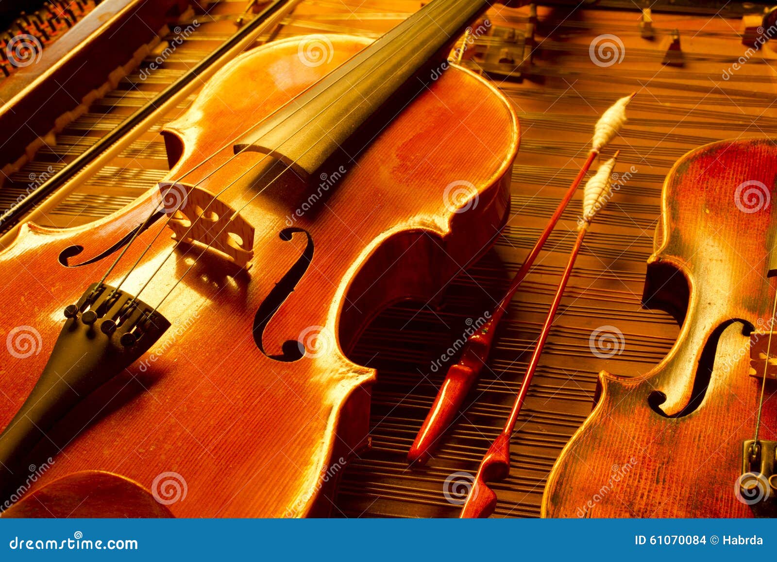 Two Music String Instrument Stock Photo - Image of musical, artistic ...