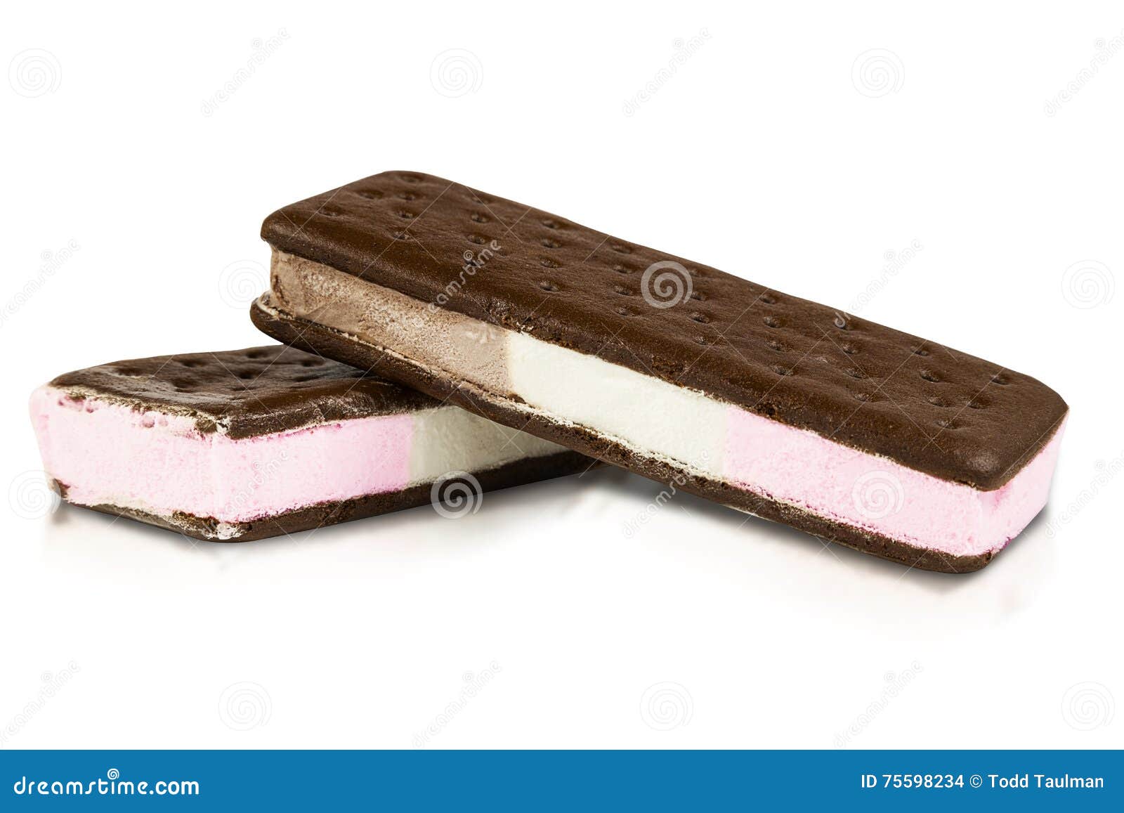 Neapolitan Ice Cream Sandwich Recipe