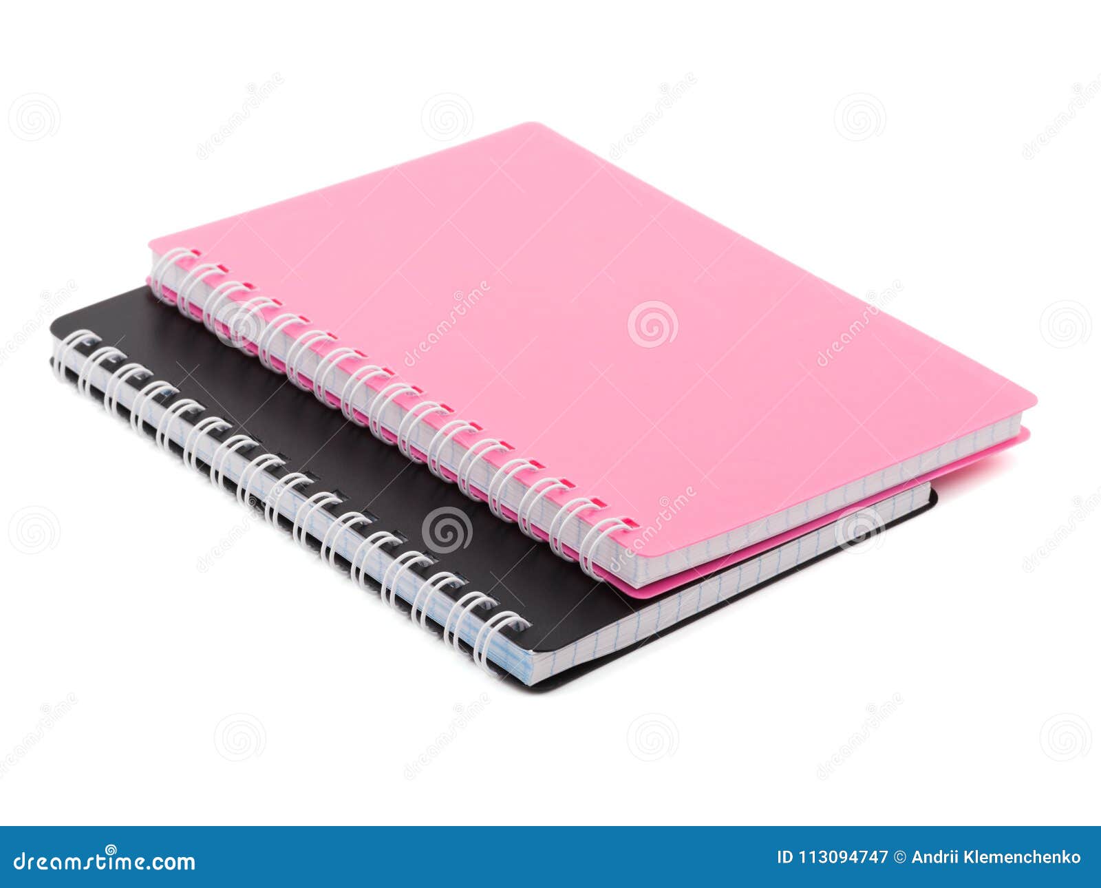 Two Notebooks On A White Background Stock Image - Image of empty ... Two Notebooks On A White Background Stock Image - Image of empty ...