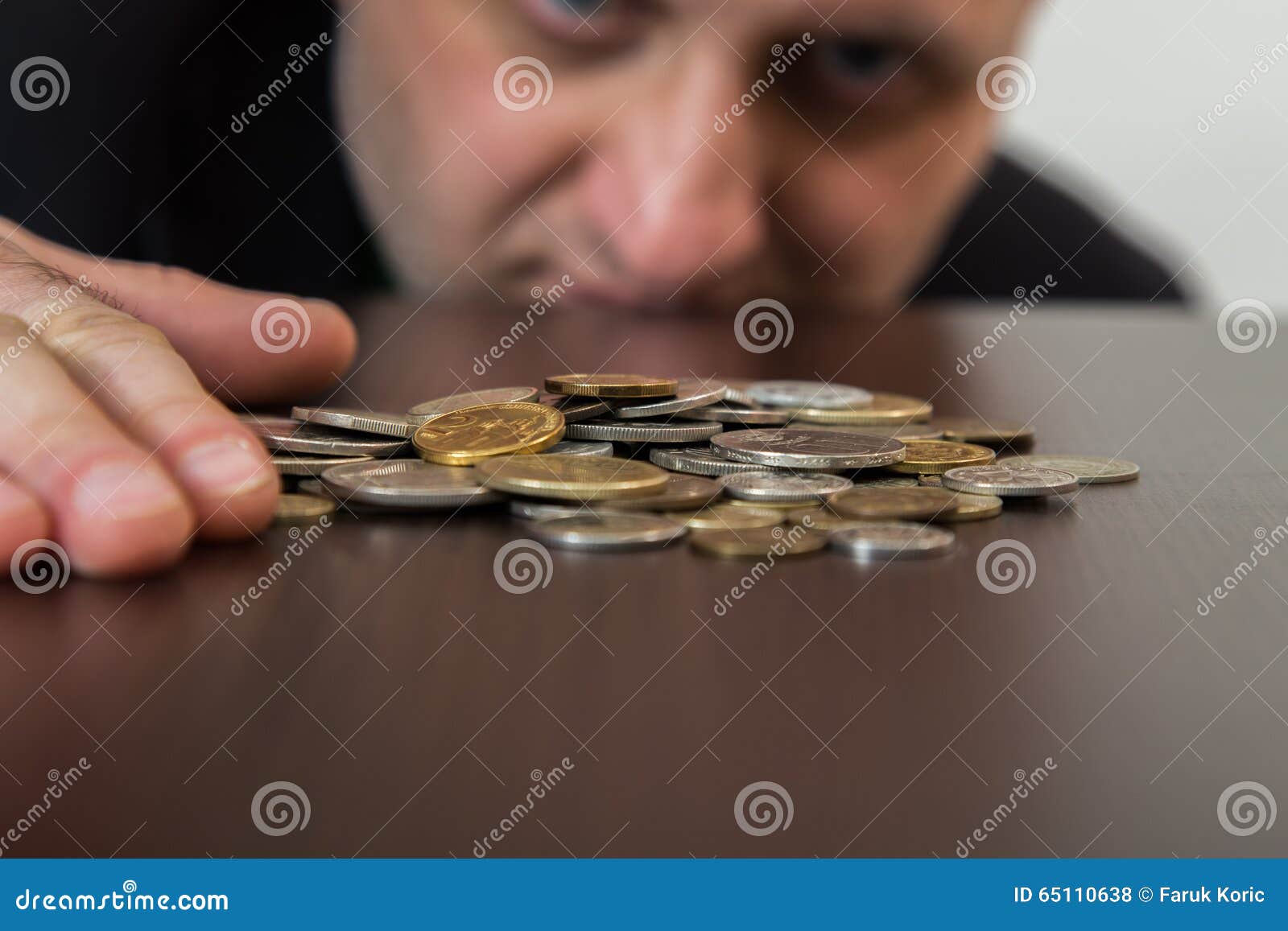 Two Numismatists Examines Collection of Coin Stock Photo - Image of ...