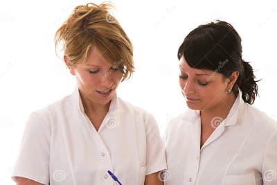 Two nurses stock photo. Image of beauty, health, nursing - 2181134