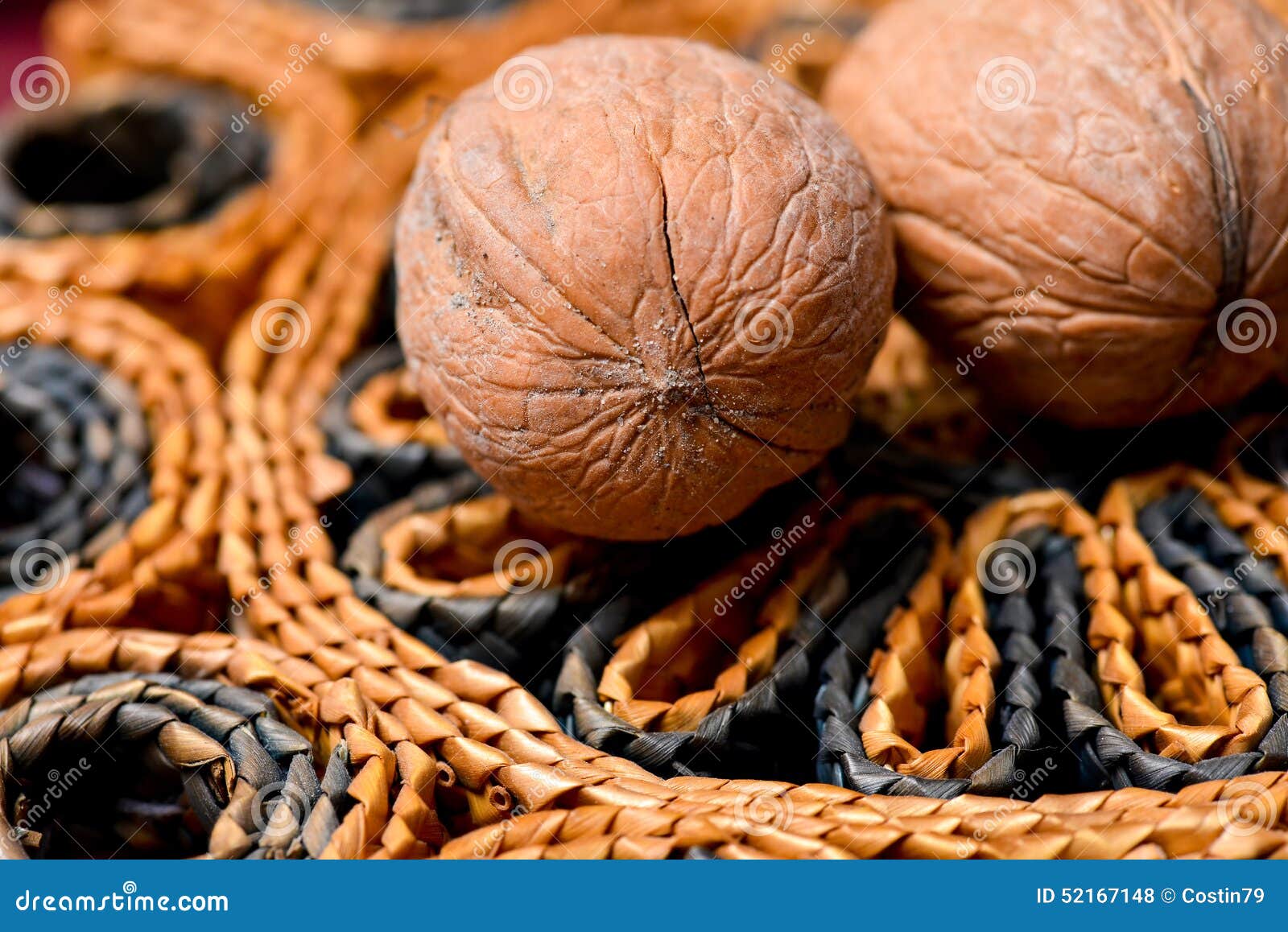 Two nuts background stock photo. Image of side, fruit - 52167148