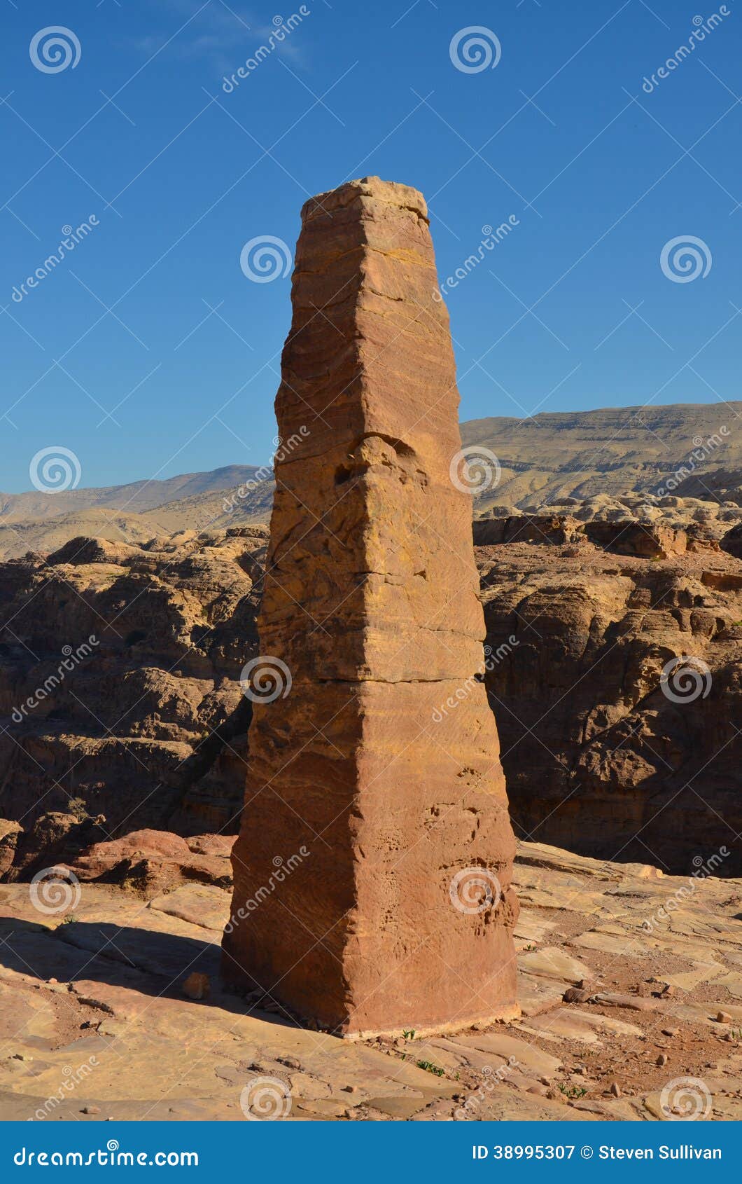 Two Obelisks, Petra stock image. Image of tourism, vacation - 38995307