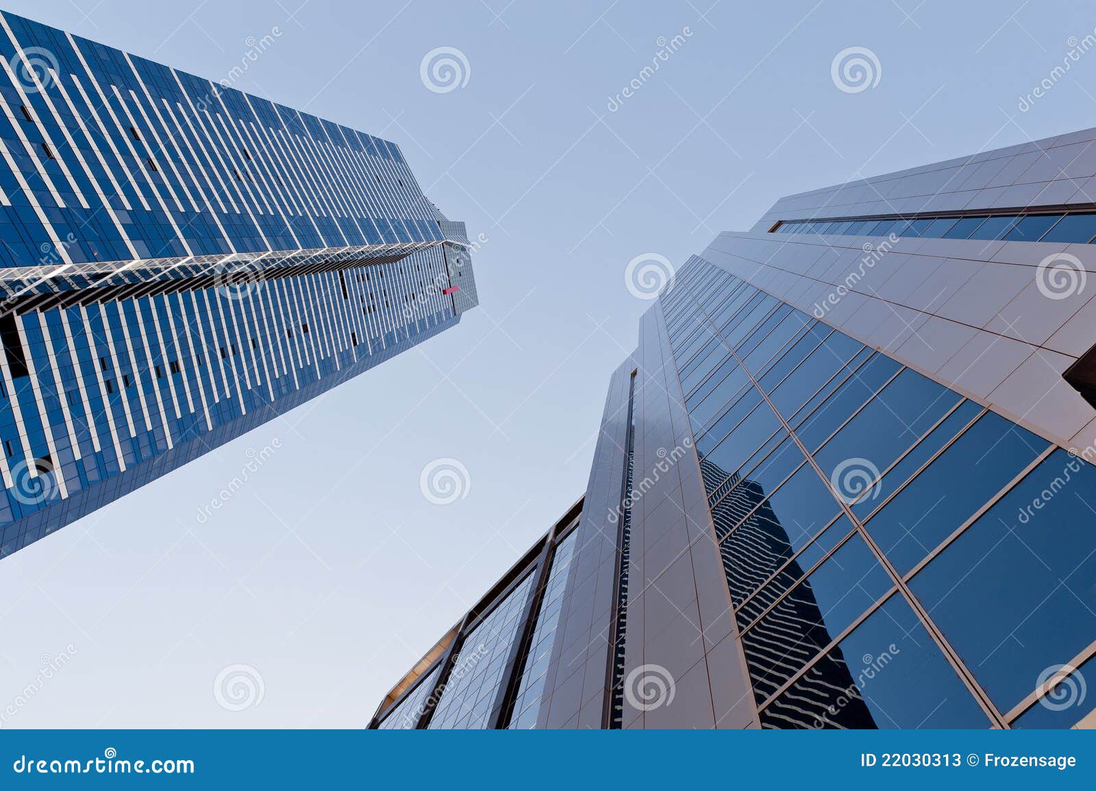 Two office building stock image. Image of skyscraper - 22030313