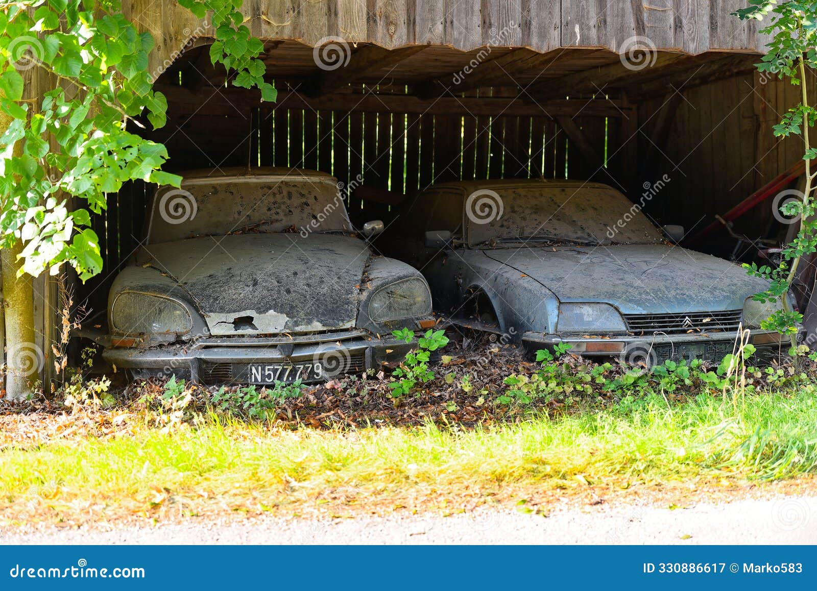 Abandoned Cars On Hill By The Sea Editorial Photo | CartoonDealer.com ...