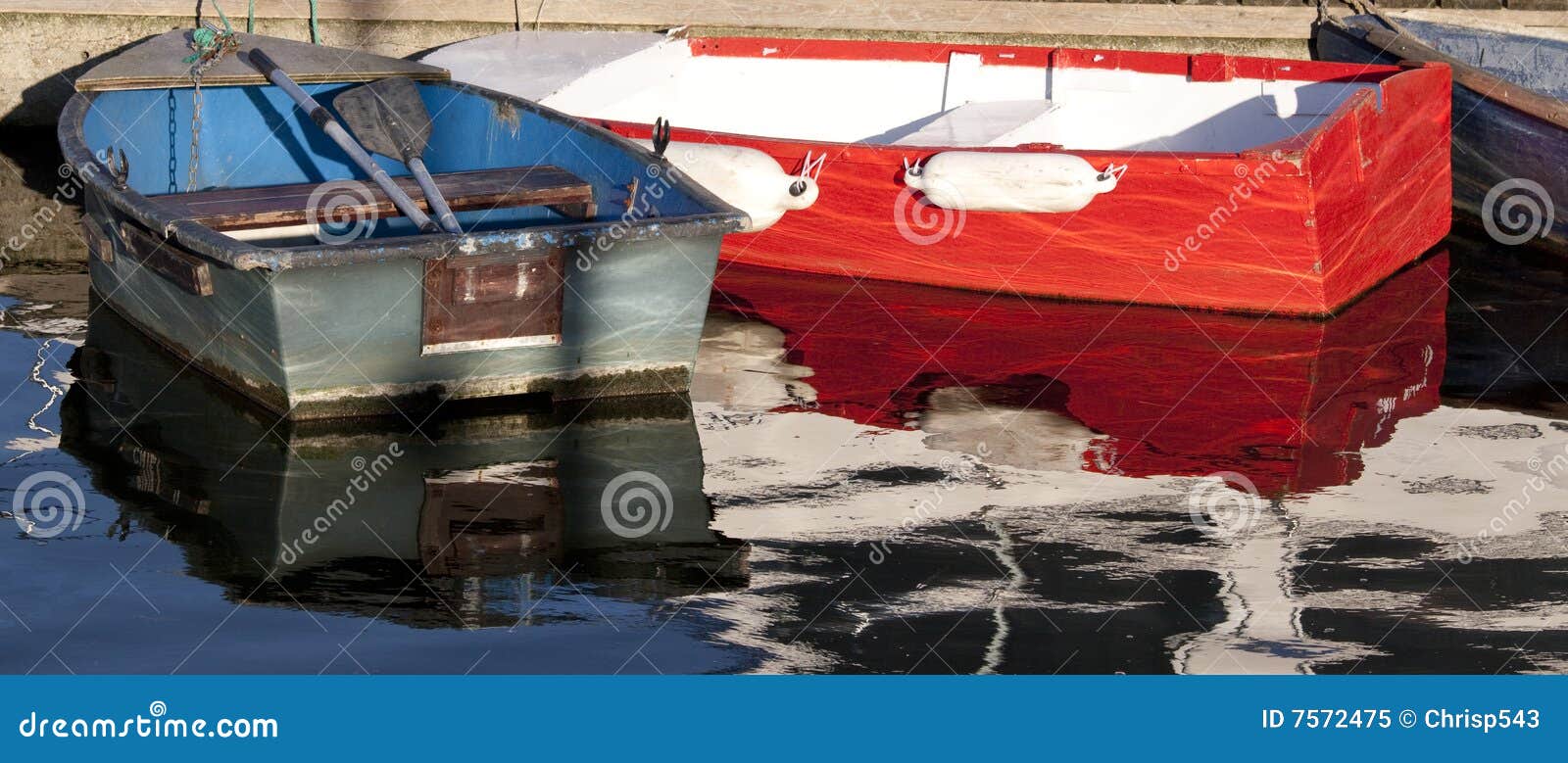 Two old Dinghies stock image. Image of boat, outdoor, vessel - 7572475