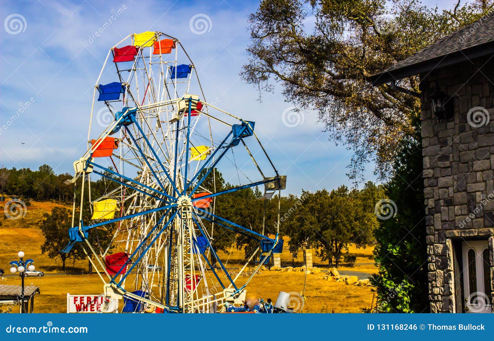 Two Old Ferris Wheels in Storage Stock Photo - Image of spokes, bucket ...