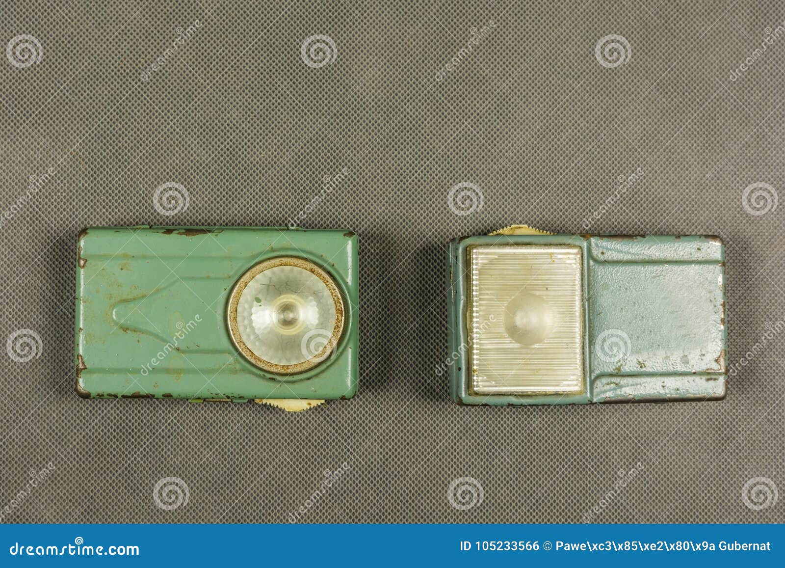 Two old hand torches. stock photo. Image of hand, bulb - 105233566