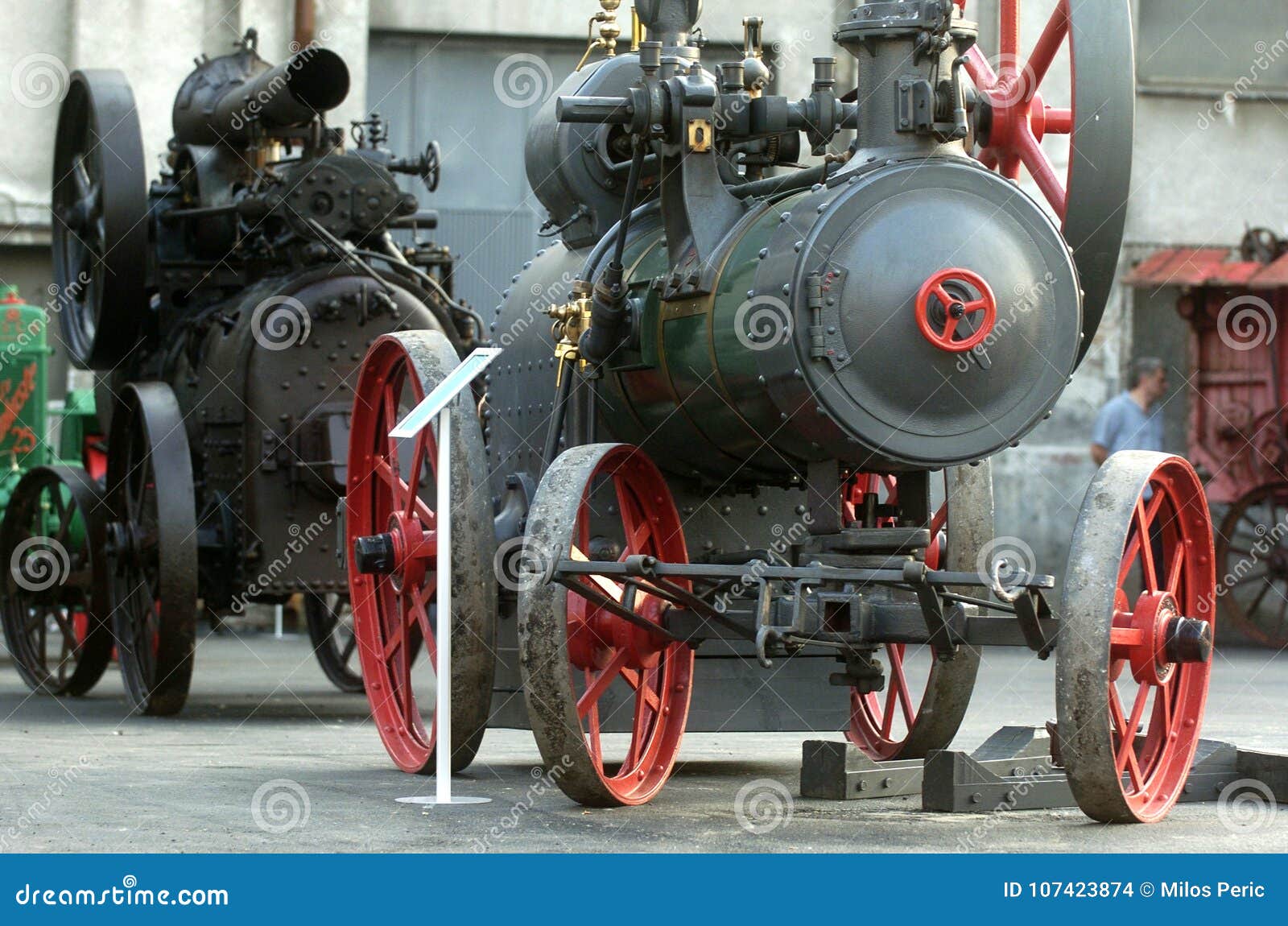 Old steam machine editorial stock image. Image of locomotive - 107423874