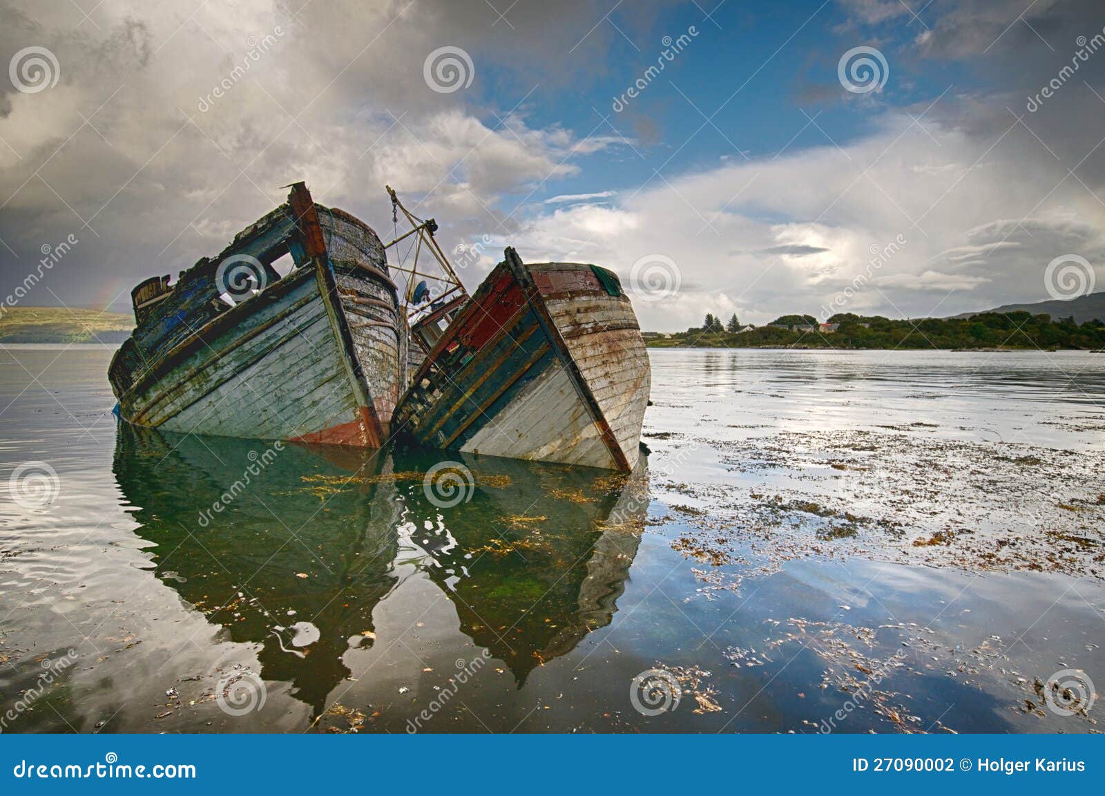 Two old shipwrecks stock photo. Image of shipwreck, wreck - 27090002