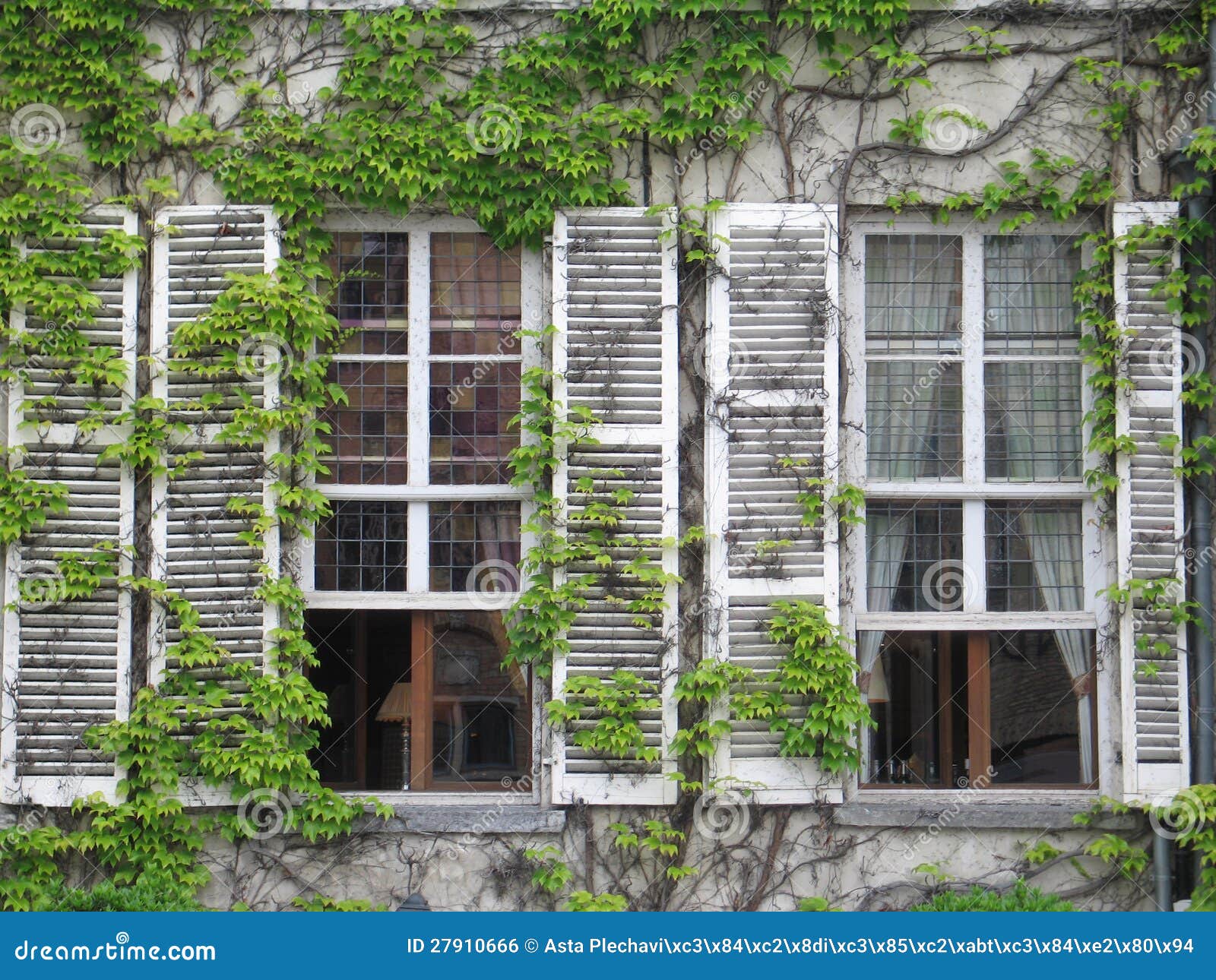 Two old windows stock photo. Image of historical, europe - 27910666