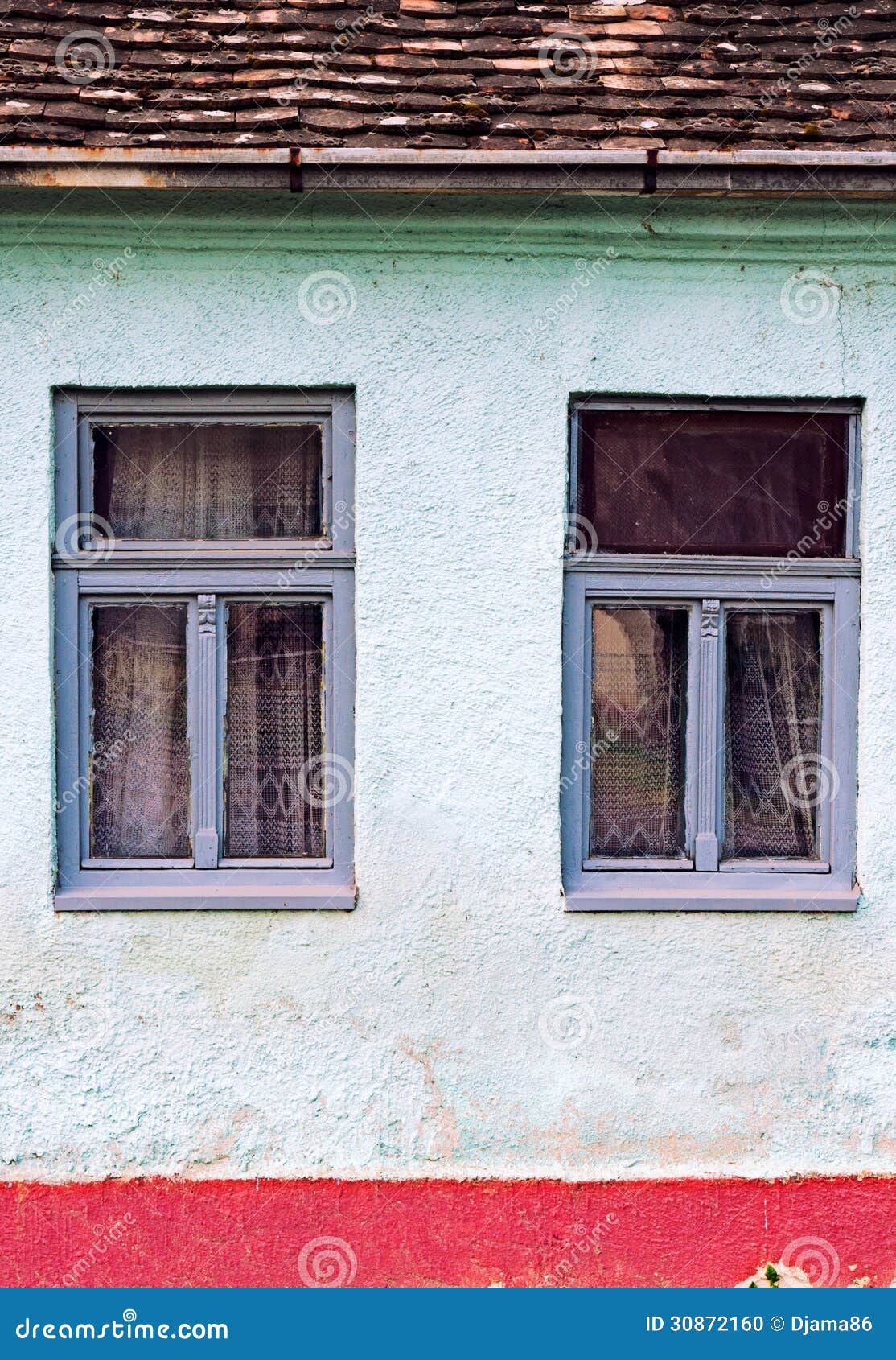 Two old windows stock photo. Image of architectural, antique - 30872160
