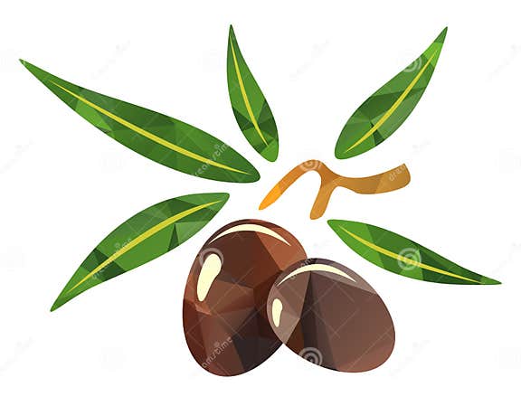 Two olives stock illustration. Illustration of silhouettes - 52155447