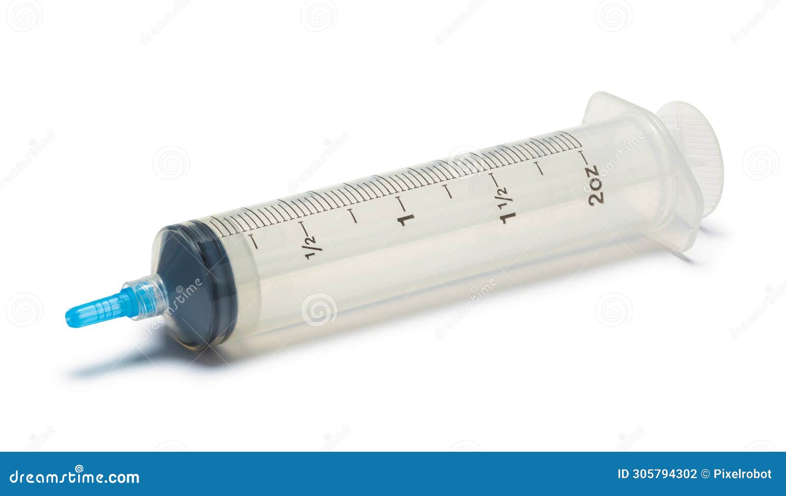 Two Once Syringe stock photo. Image of plastic, medicine - 305794302