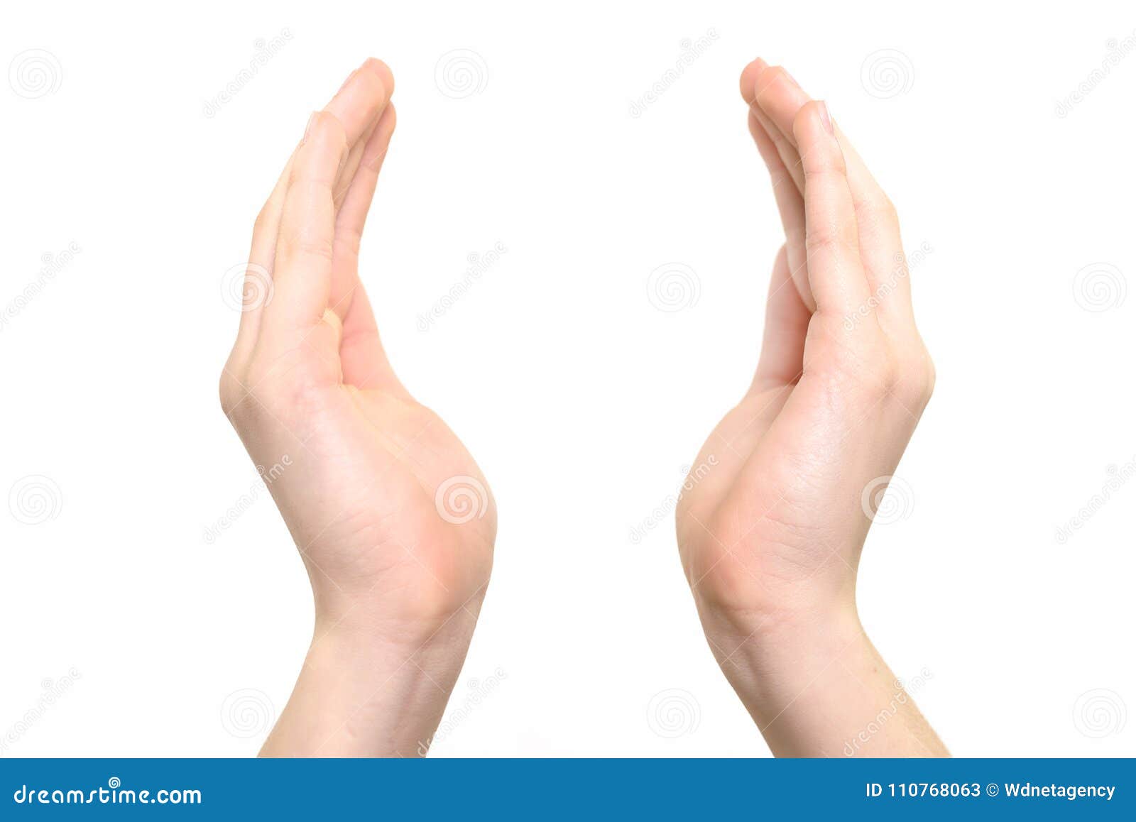 Two open hands stock image. Image of concept, person - 110768063