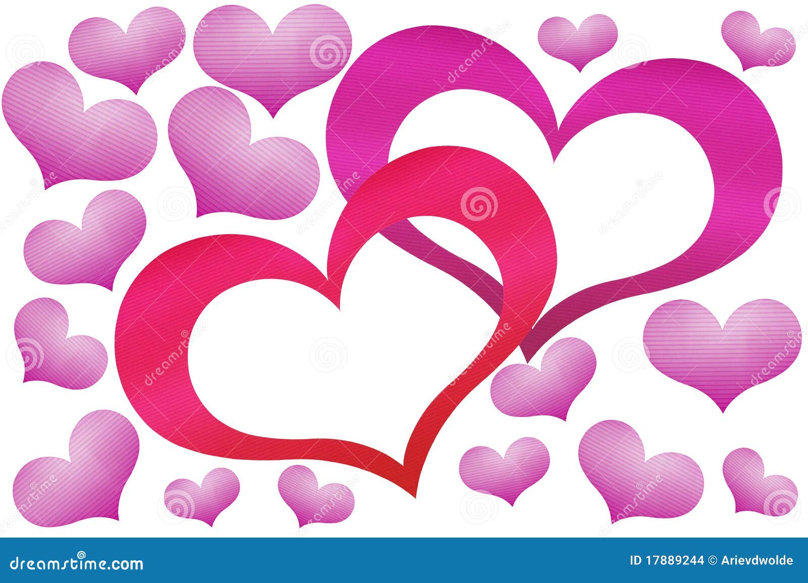 Two open hearts stock photo. Image of elegant, heart - 17889244