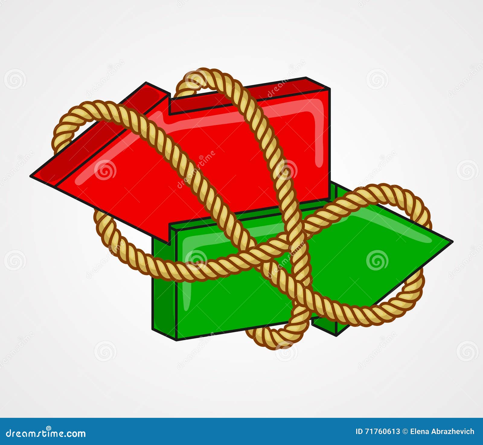 Two Opposing Arrows Bound with Rope Stock Vector - Illustration of ...