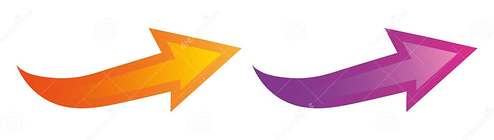 Two Opposite Arrows Vector Icon on a White Background Stock ...