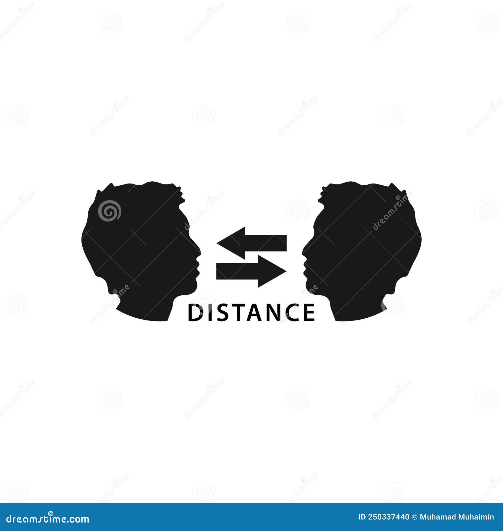 Two Faces Opposite Each Other. Could Be A Concept For The Sun And Moon ...