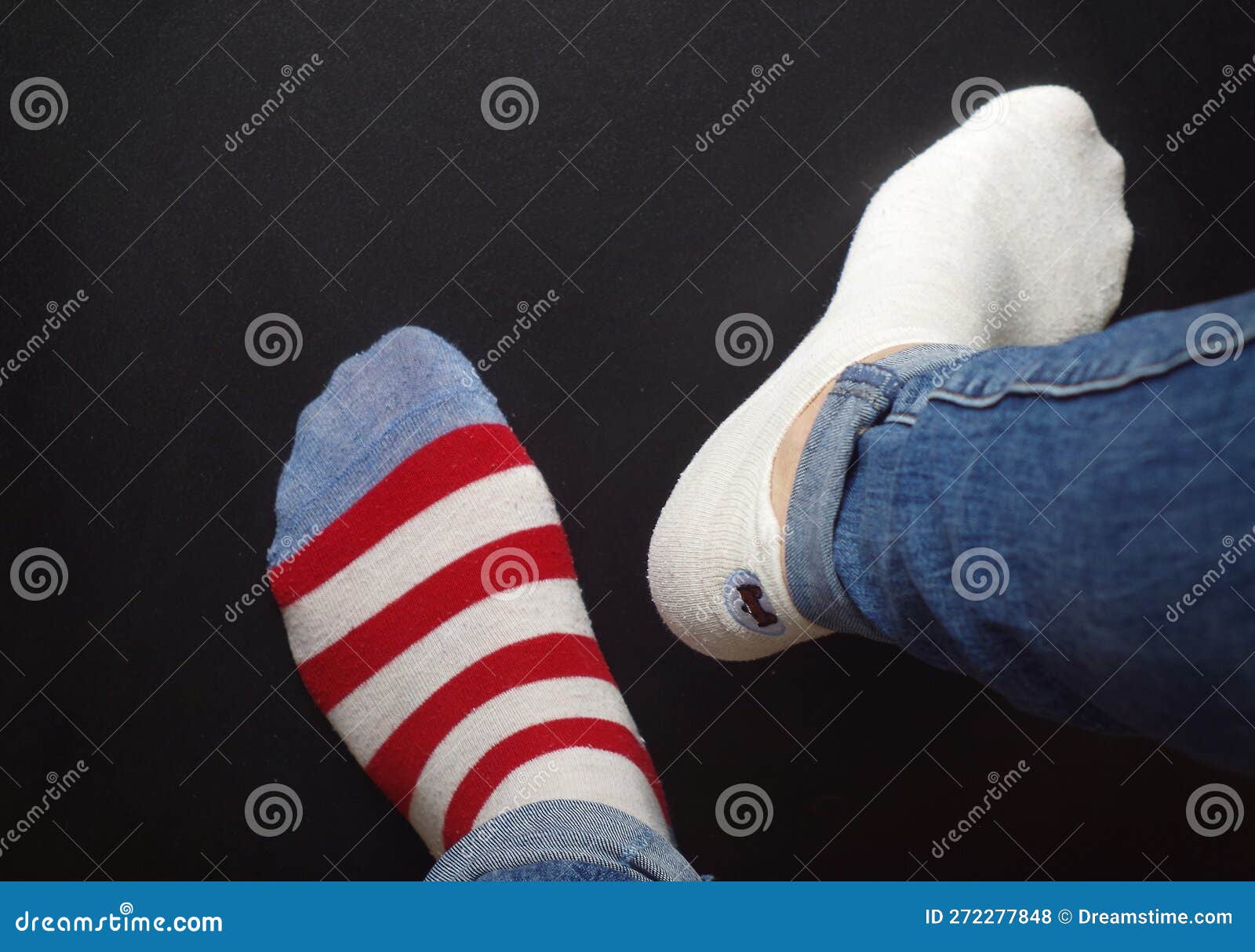 Two Other Socks on Your Feet Stock Photo - Image of clothing, legs ...