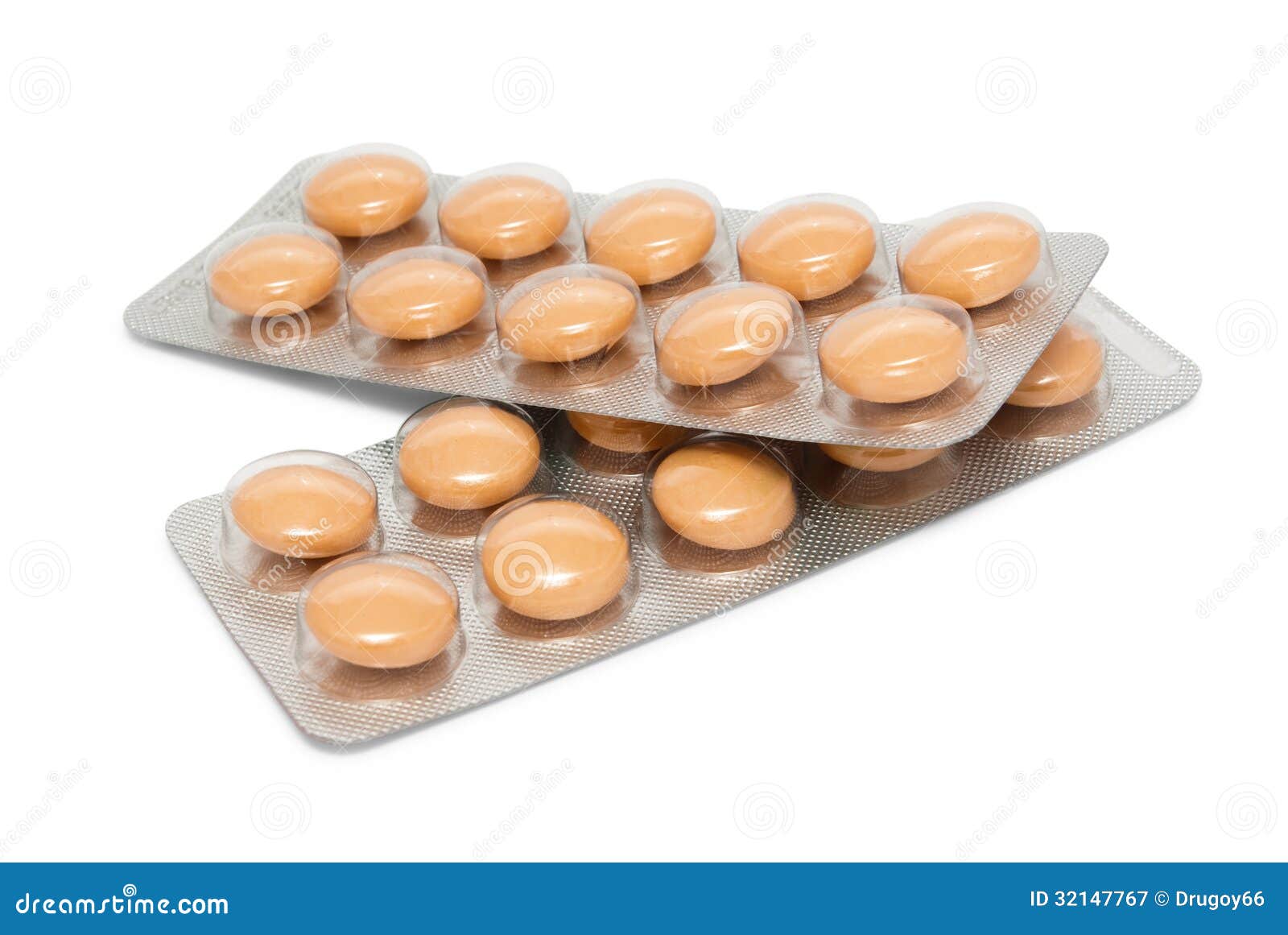 Two package of pills stock image. Image of packing, small - 32147767