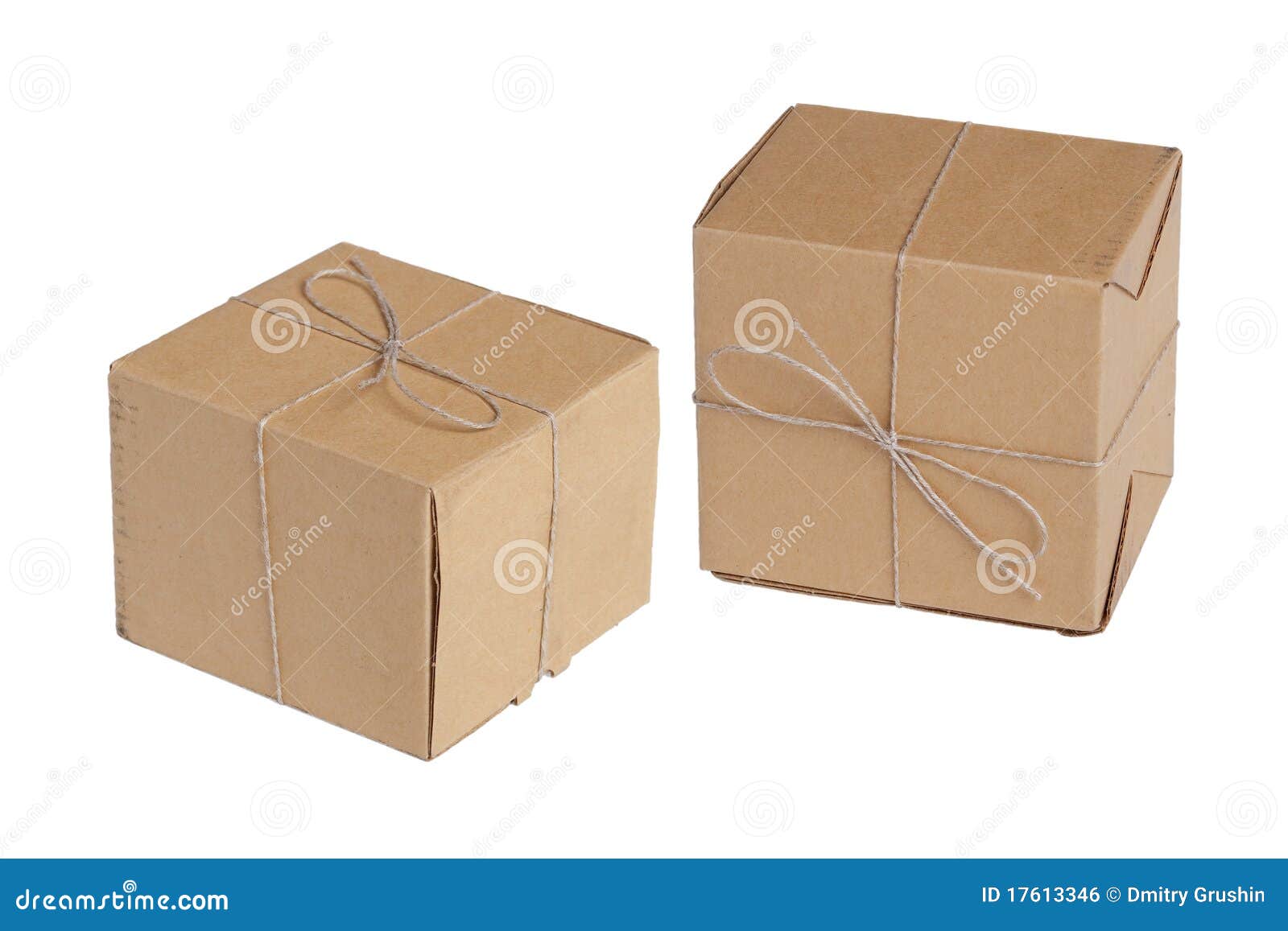 The Two Packing Boxes Picture. Image: 17613346