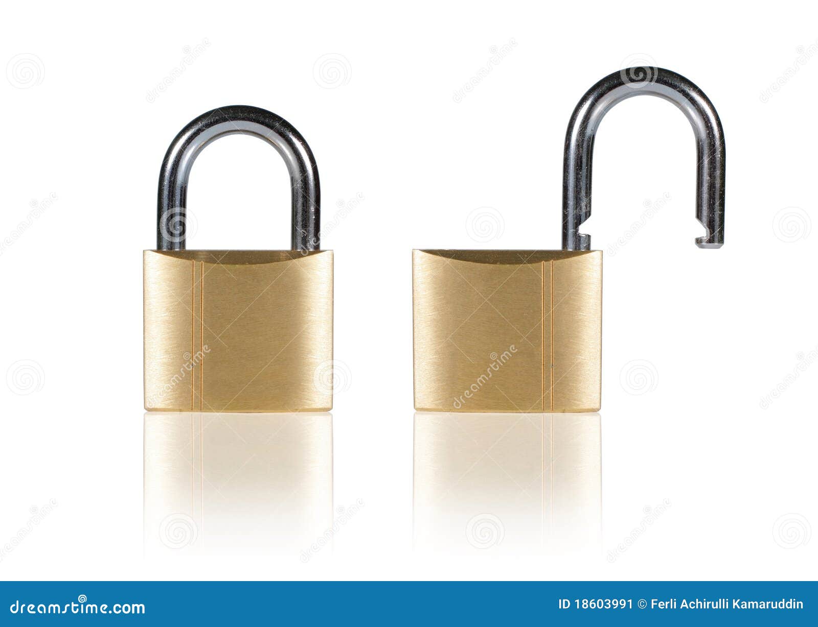 Two Padlock stock image. Image of real, secret, silver - 18603991