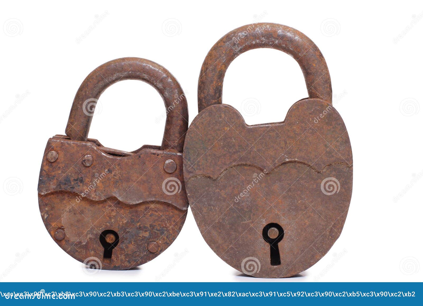 Two padlock stock image. Image of iron, chrome, security - 64038871