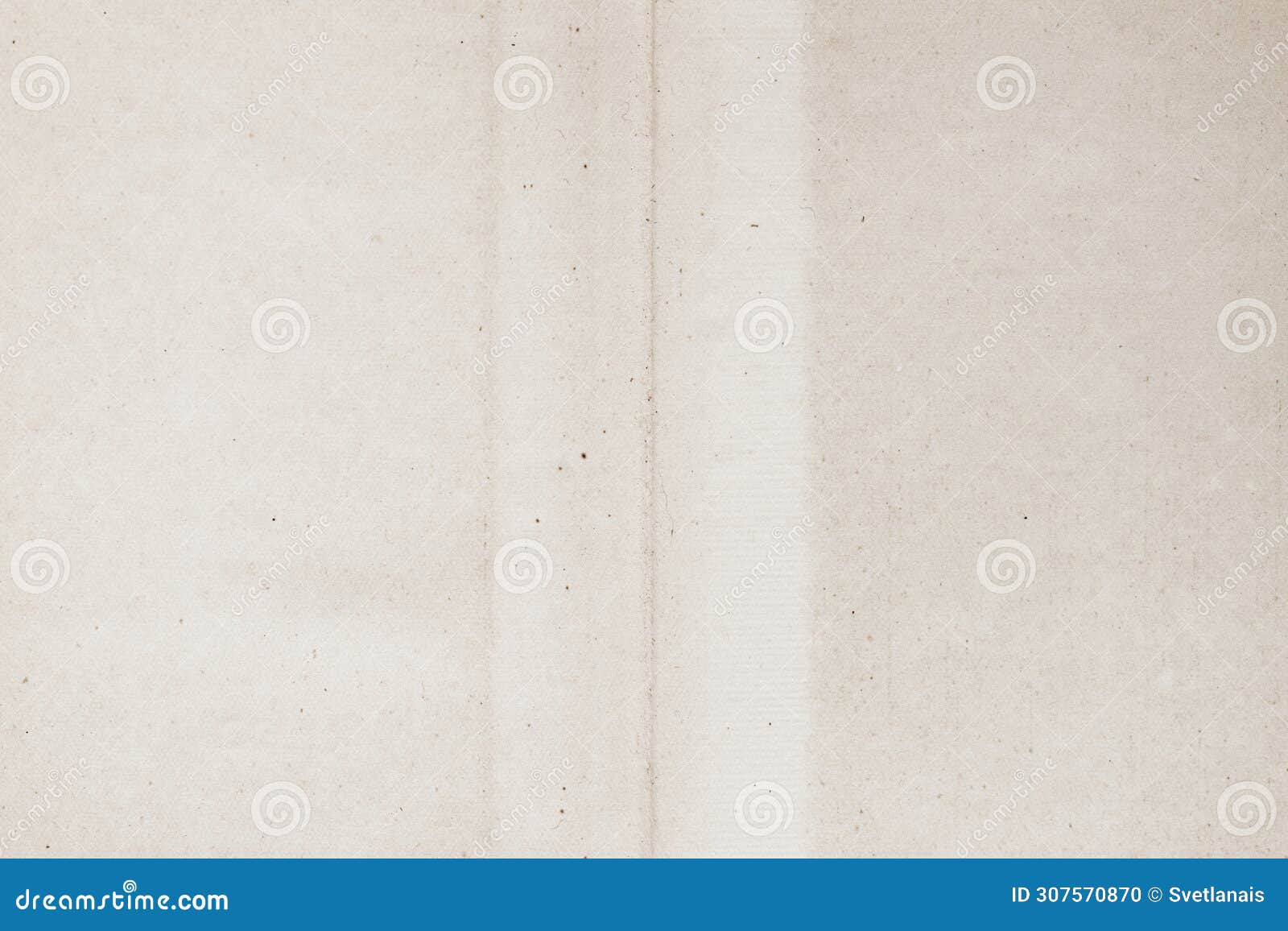 Two Page Spread of Old Blank Paper, Design Element Stock Photo - Image ...