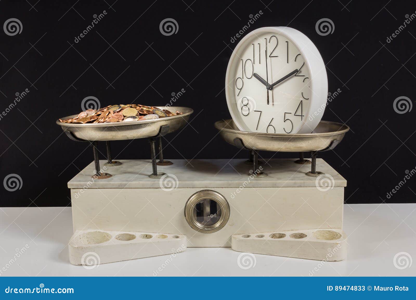 Two pan balance stock image. Image of accurate, metal - 89474833
