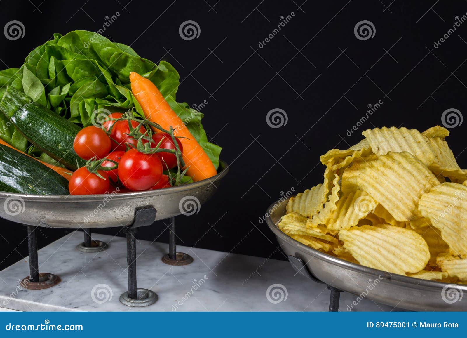 Two pan balance stock image. Image of gram, imbalance - 89475001