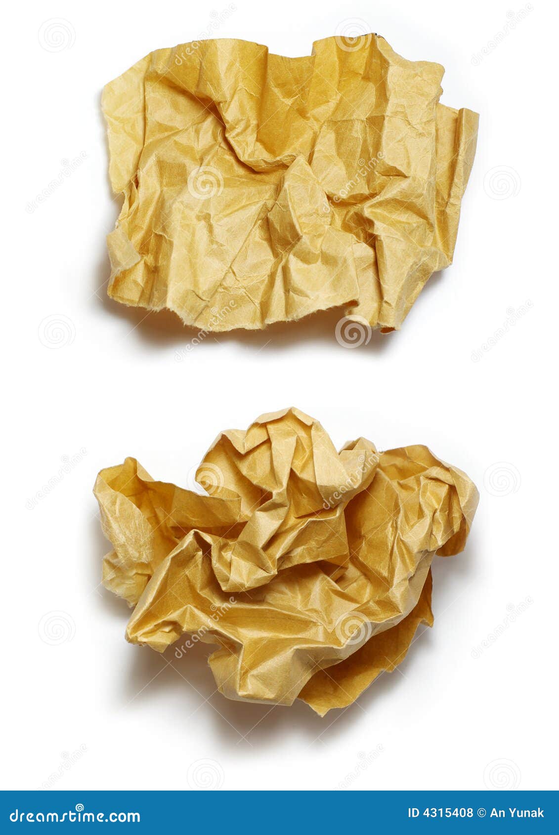 Two paper stock photo. Image of money, obsolete, brown - 4315408