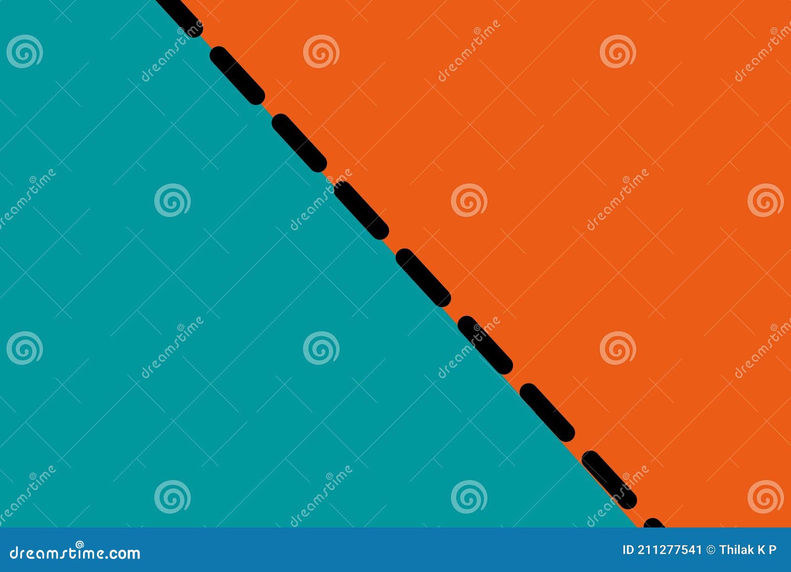 Two Parallel Color with Line Abstract or Illustration, Background ...