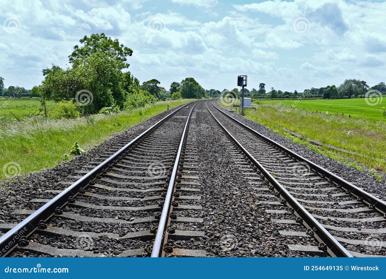 Parallel Train Railways Stock Image | CartoonDealer.com #167362105