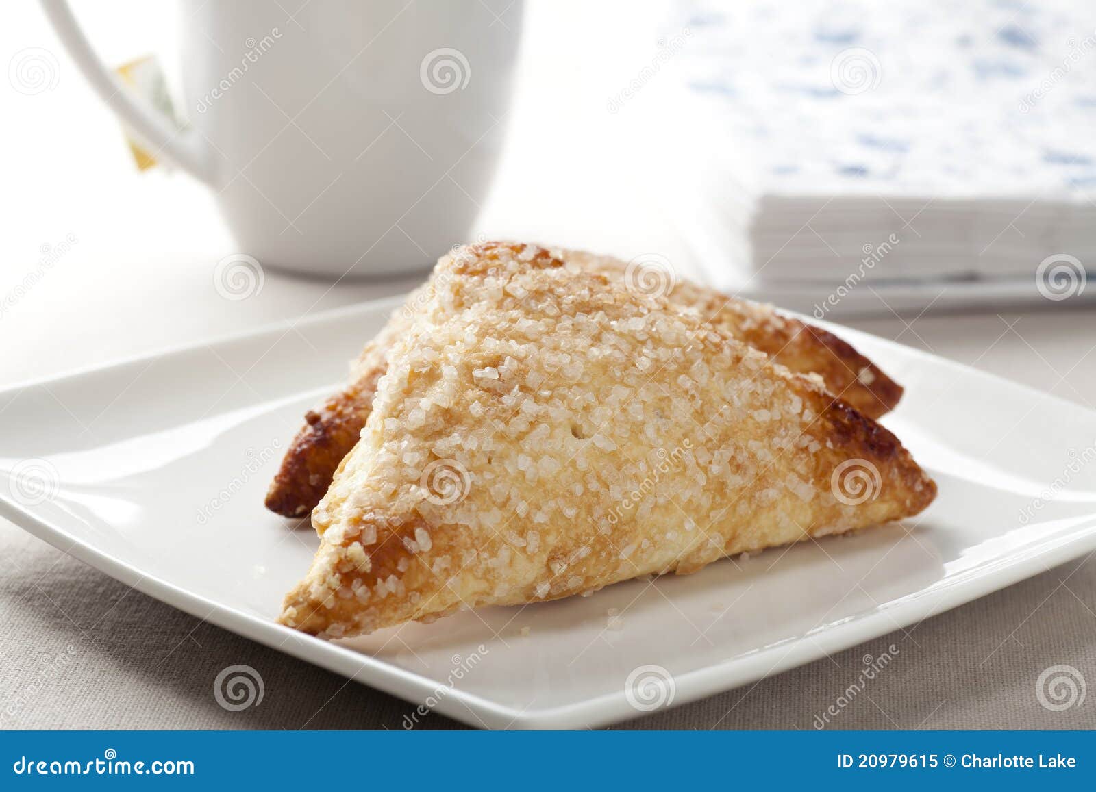 Two Pastries stock image. Image of cuisine, gourmet, birthday - 20979615