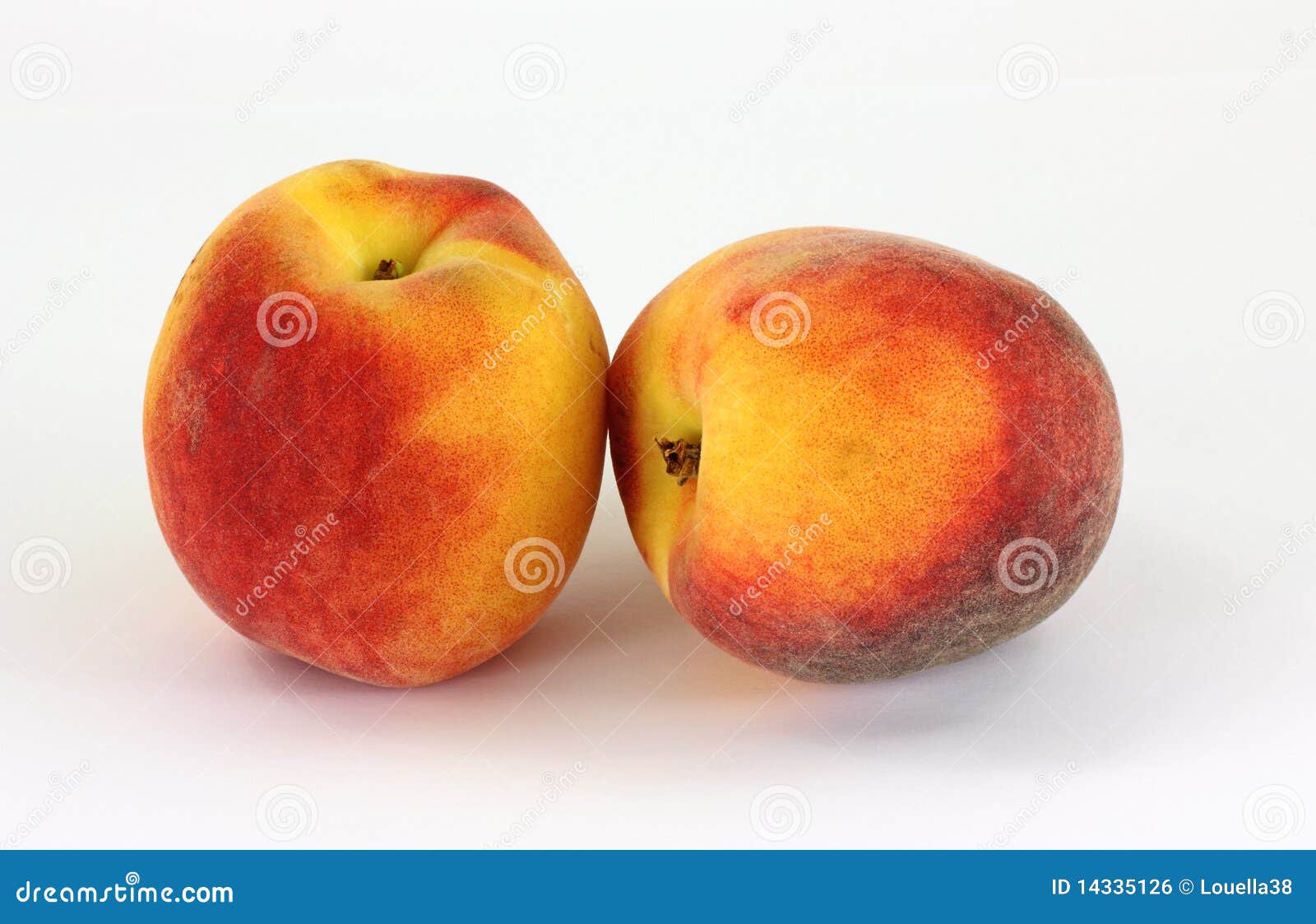 Two Peaches stock photo. Image of nutritious, background - 14335126