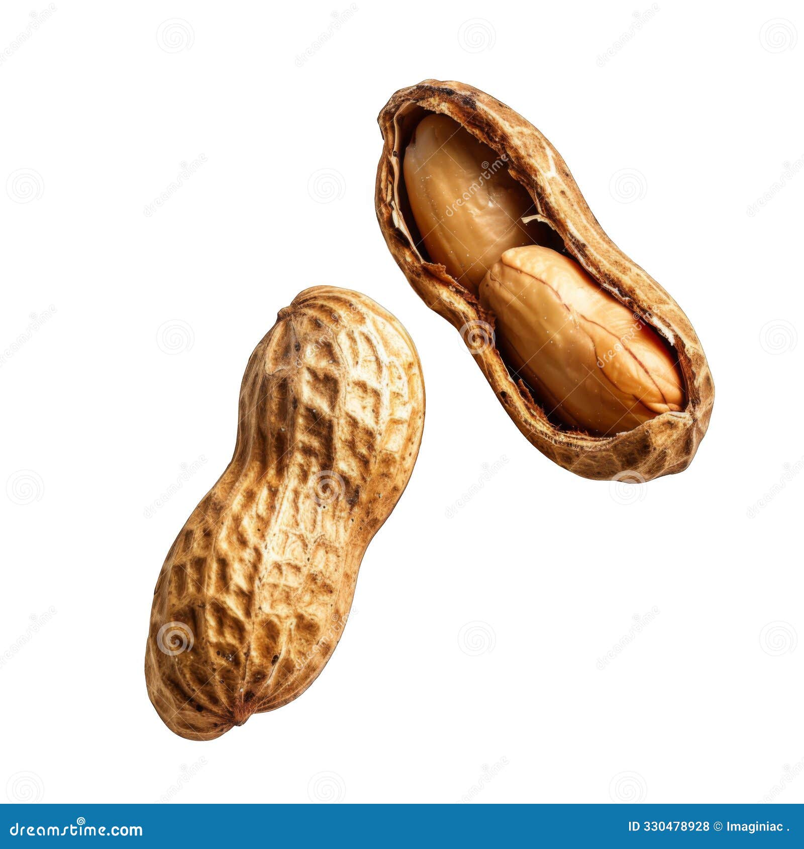 Peanuts Open Cardboard Box Royalty-Free Cartoon | CartoonDealer.com ...