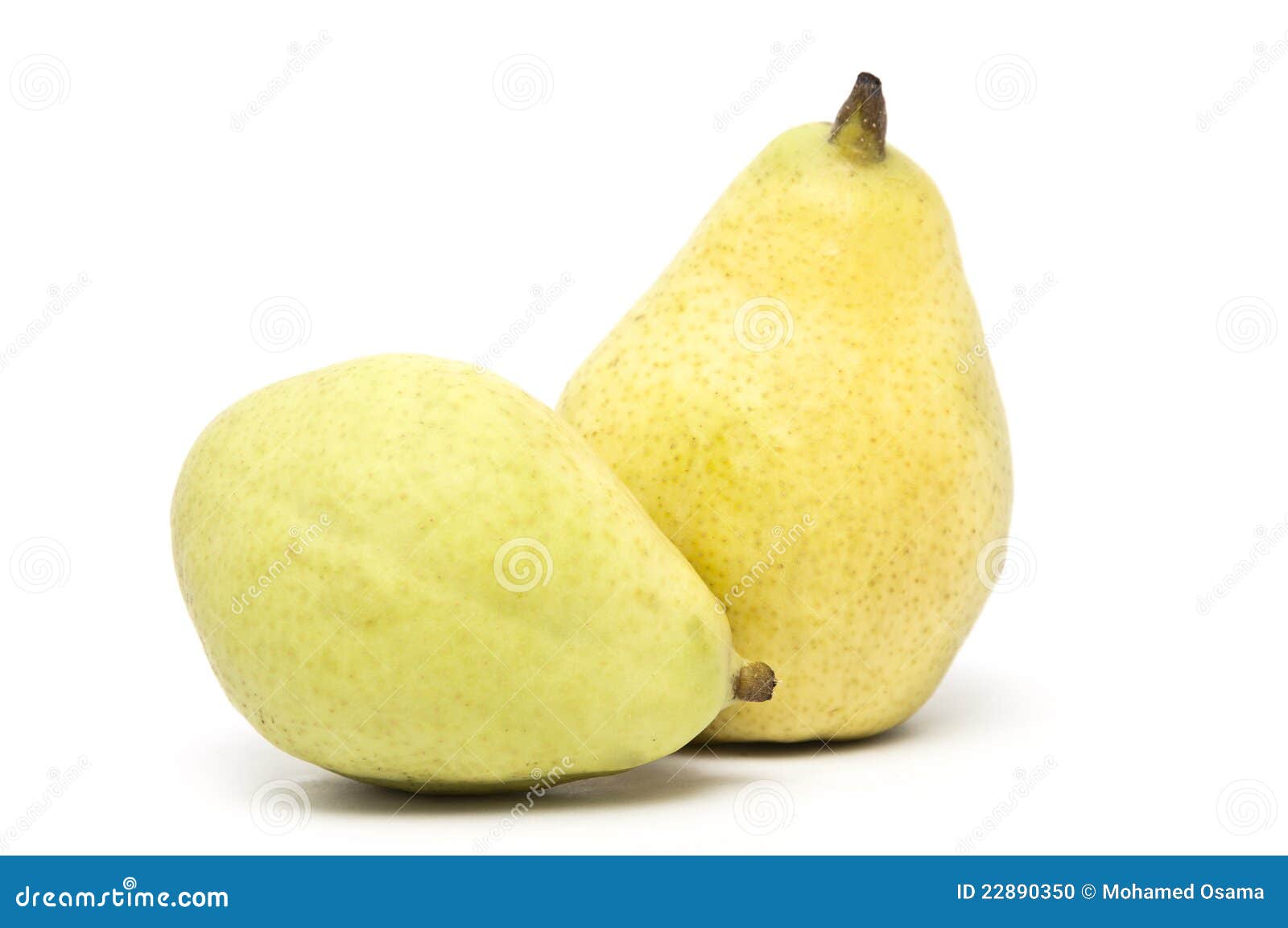 Two Pear Fruits stock photo. Image of color, ingredient - 22890350