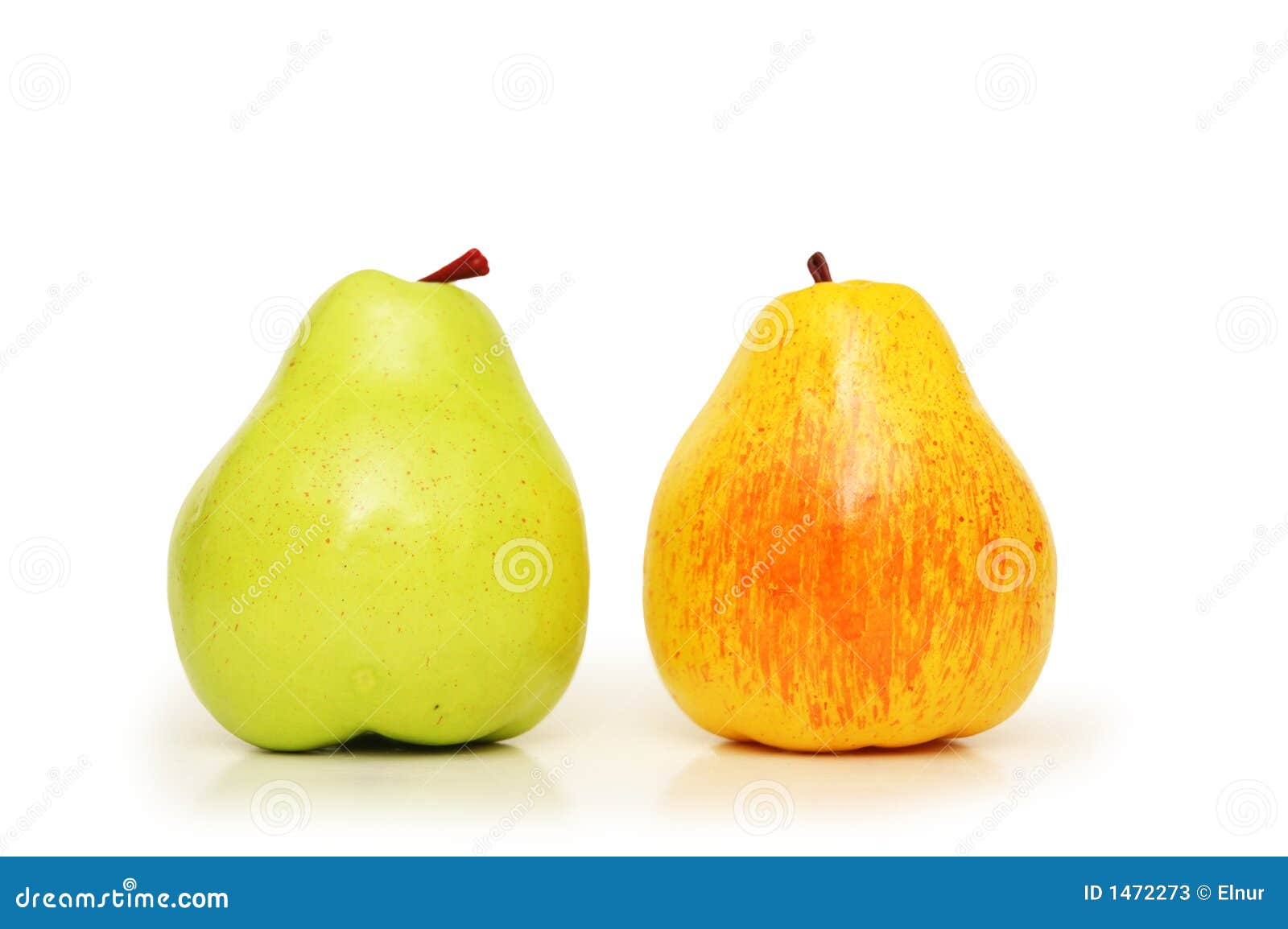 Two pears stock image. Image of groceries, freshness, salad - 1472273