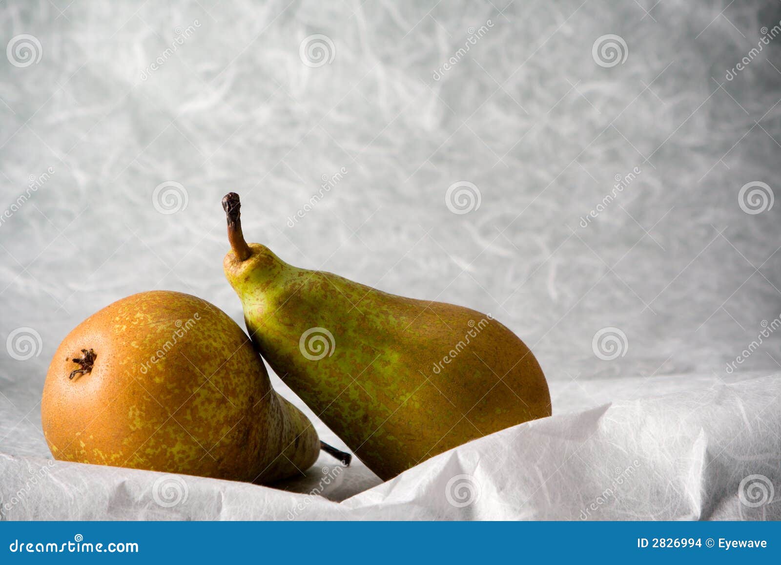 Two pears stock photo. Image of pears, pear, cloth, fruits - 2826994