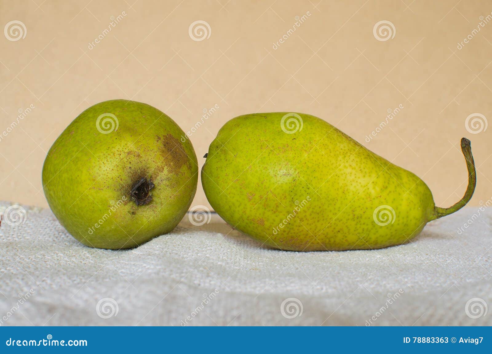 Two pears stock image. Image of vegan, vegetarian, healthy - 78883363