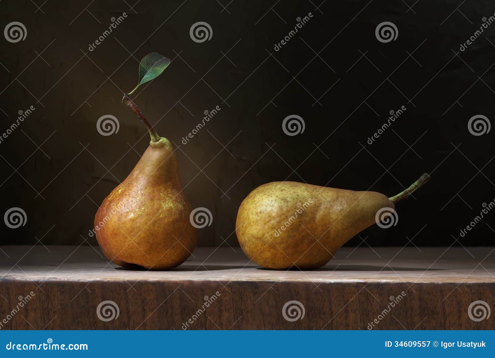 Two pears stock image. Image of color, agriculture, food - 34609557
