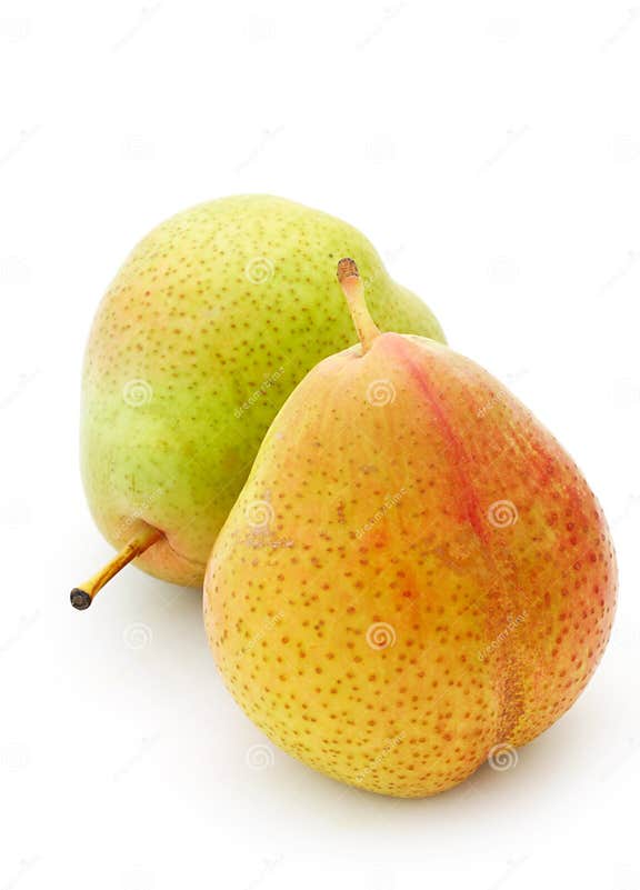 Two Pears stock image. Image of pears, fruit, green - 158259213