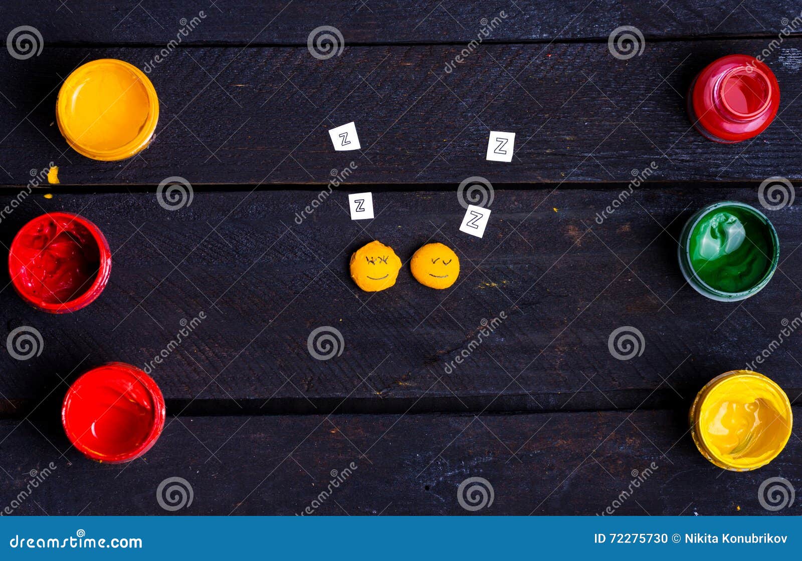 Two Pebble Smiles with Paint Stock Photo - Image of happy, clean: 72275730