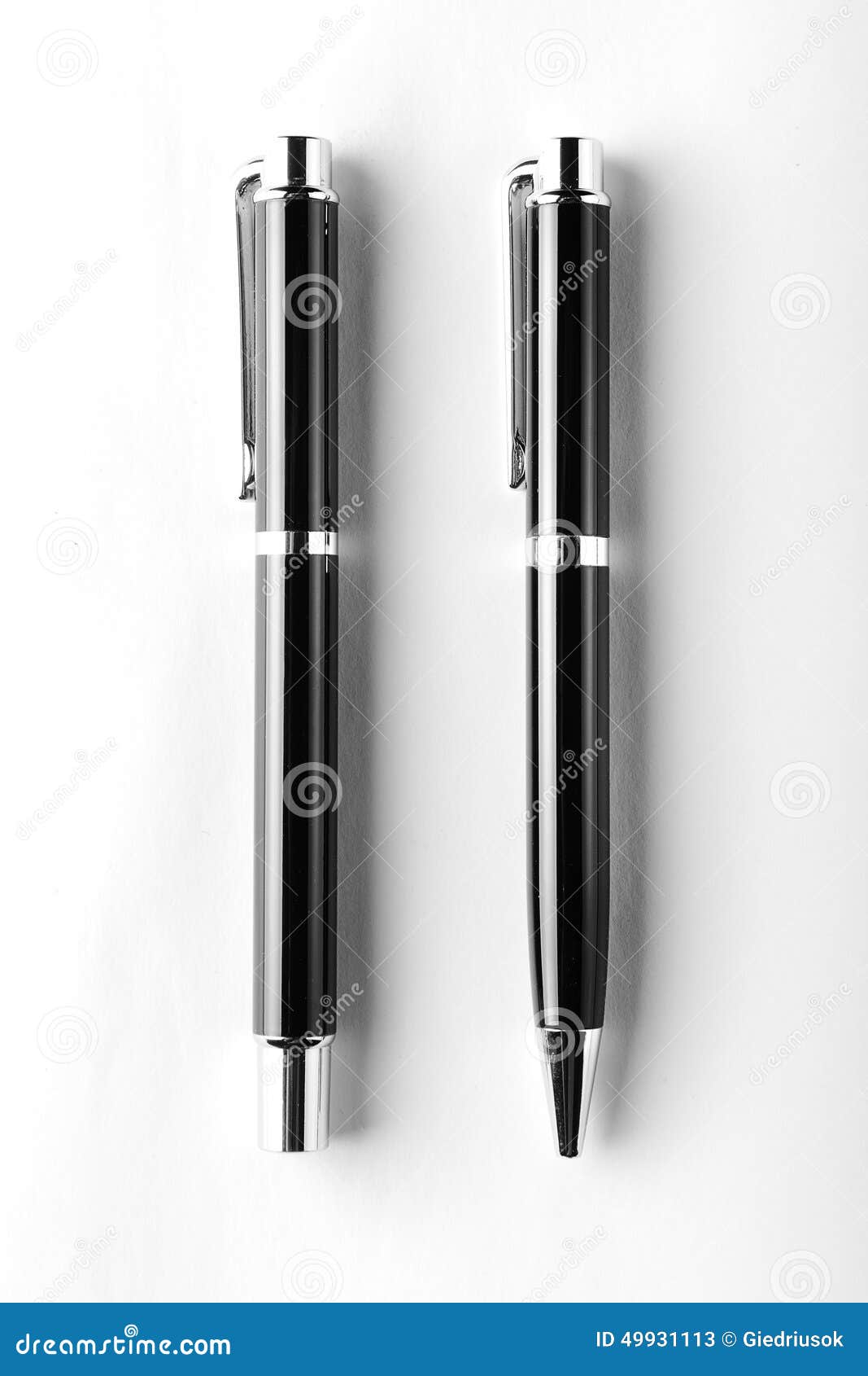 Two Pen stock image. Image of handwriting, black, business - 49931113