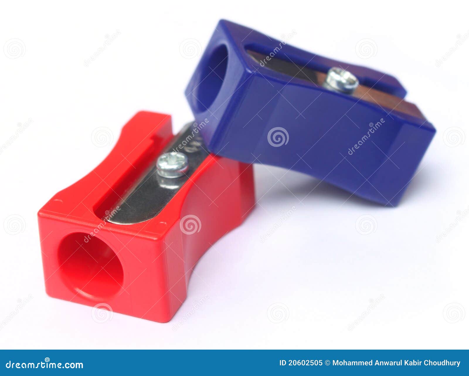 Two pencil sharpener stock image. Image of macro, hole - 20602505