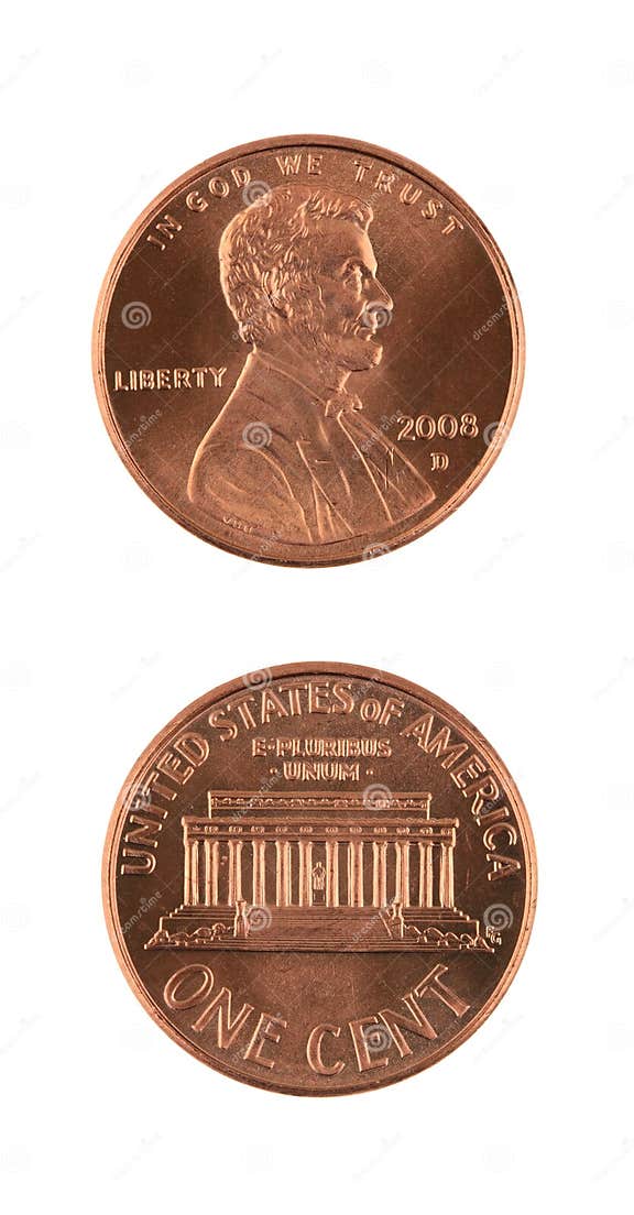 Two Pennies stock photo. Image of still, penny, copper - 6805952